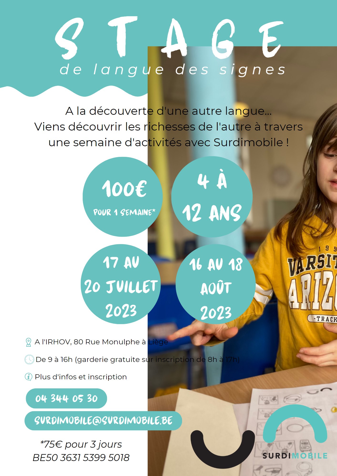 Jeunesse Ardente | A la découverte de la langue des signes